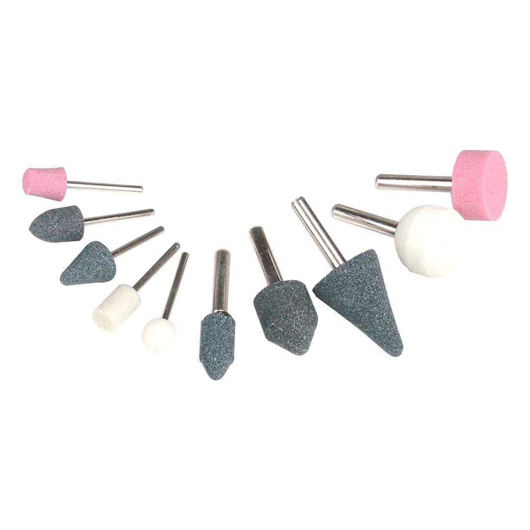 10 pcs Abrasive Mounted Stone - Durmiri