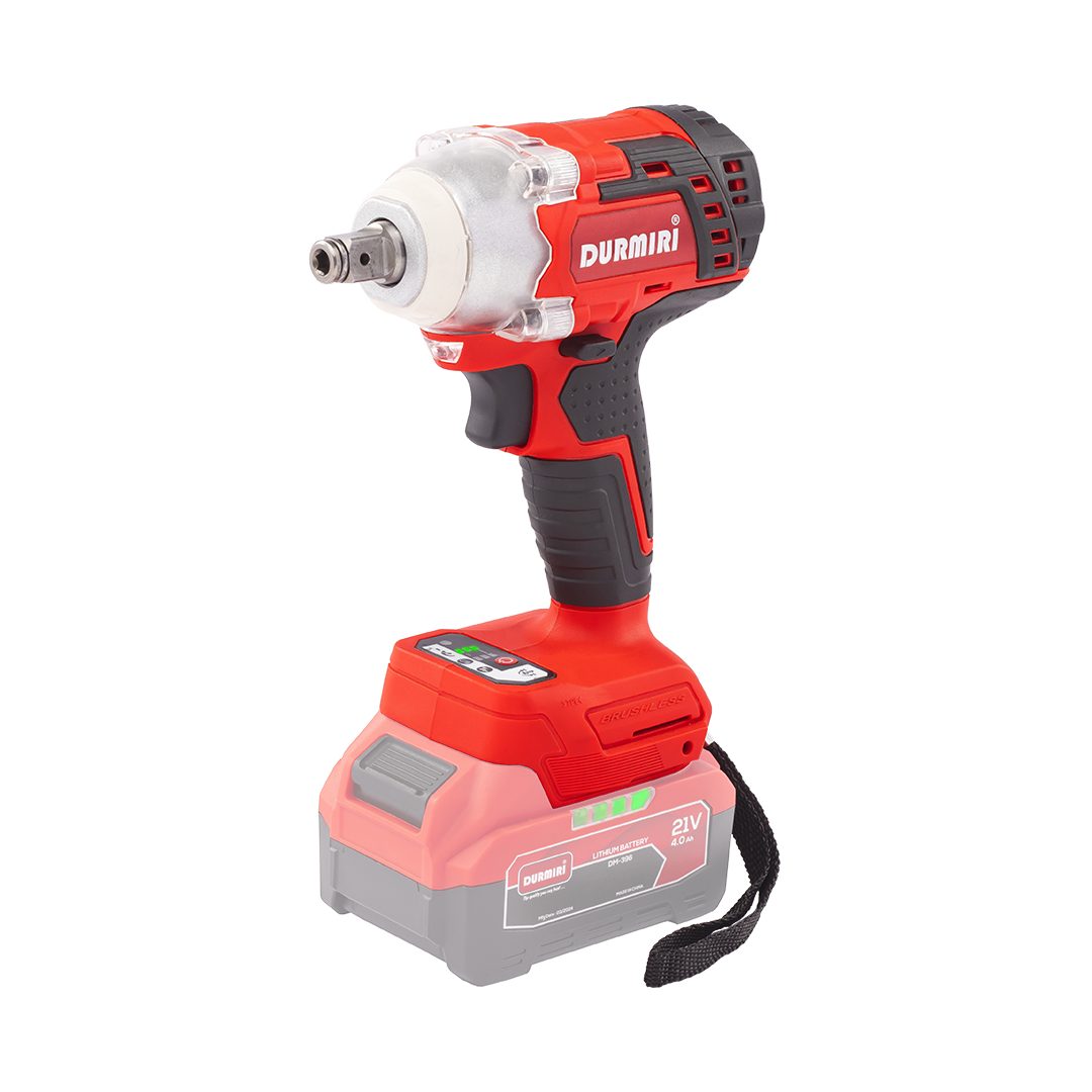 Cordless Impact Socket Drill 21V-1/2" Brushless - Durmiri